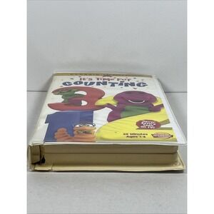 Media | Barney Its Time For Counting Vhs 1997 Tested | Poshmark